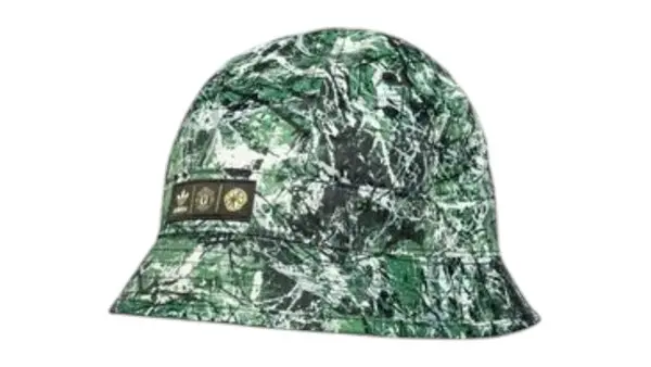Adidas Manchester United X Stone Roses Bucket Hat - Green