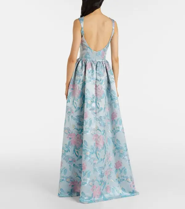 MARKARIAN Tatiana Floral Gown