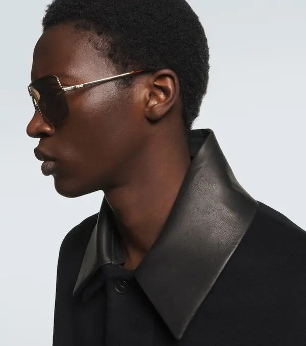 Fendi Rectangle Sunglasses