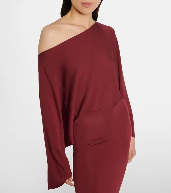 AYA MUSE One-shoulder Maxi Dress