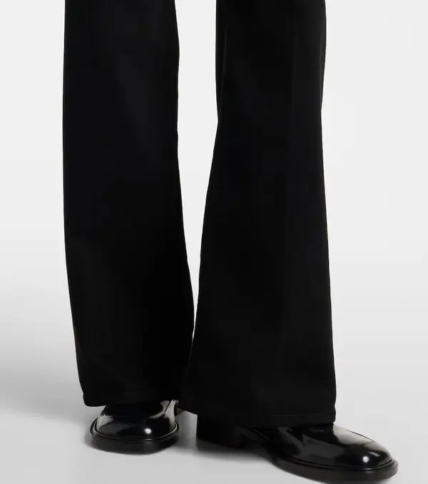 Citizens Of Humanity Lyra High-rise Wide-leg Jeans - Black