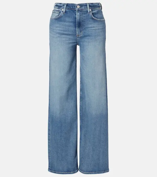 Citizens Of Humanity Lyra High-rise Wide-leg Jeans - Blue