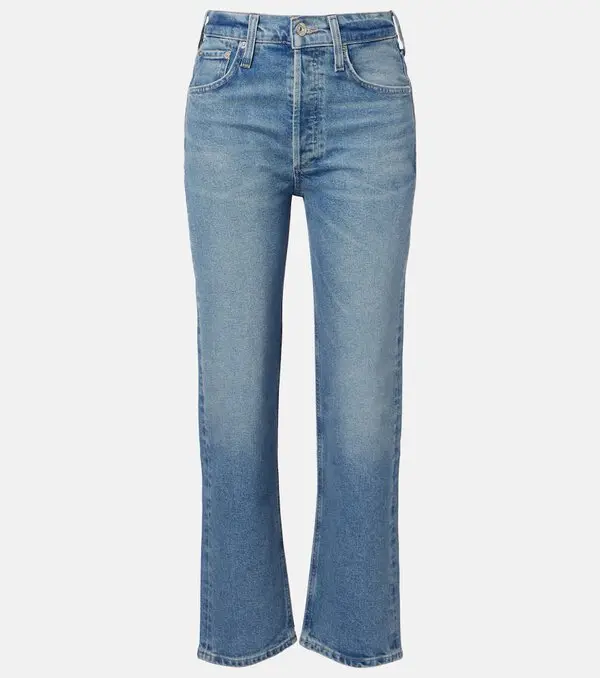 Citizens Of Humanity Delfina Straight Jeans - Blue