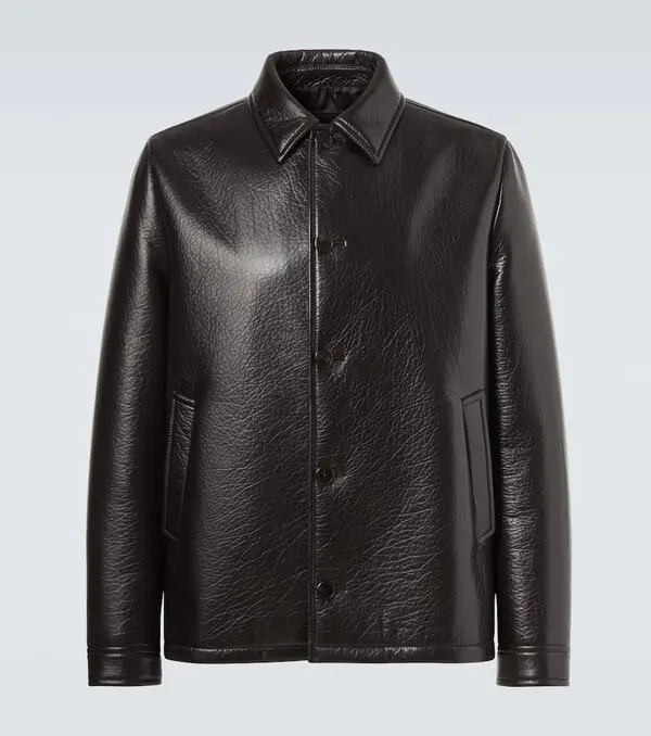 Prada Lamb Leather Jacket