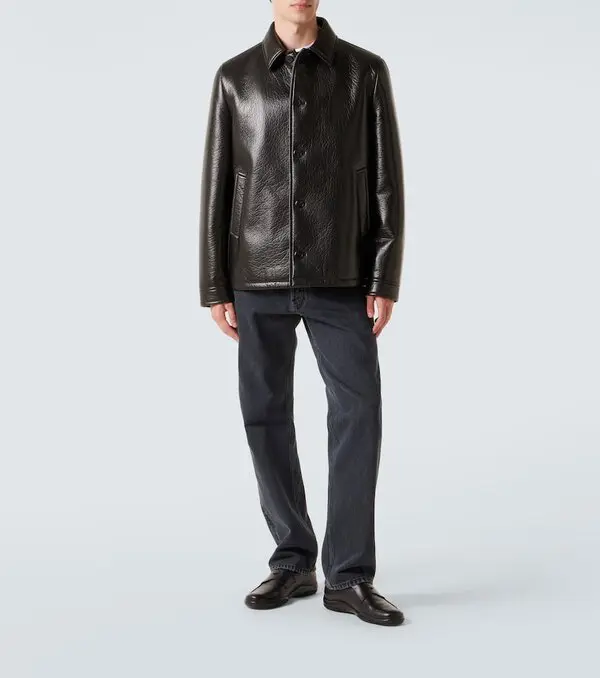 Prada Lamb Leather Jacket