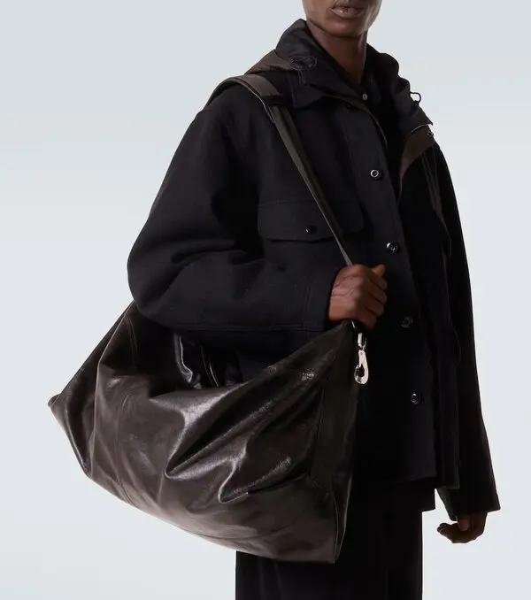 LEMAIRE Berlingot 72h Leather Duffle Bag