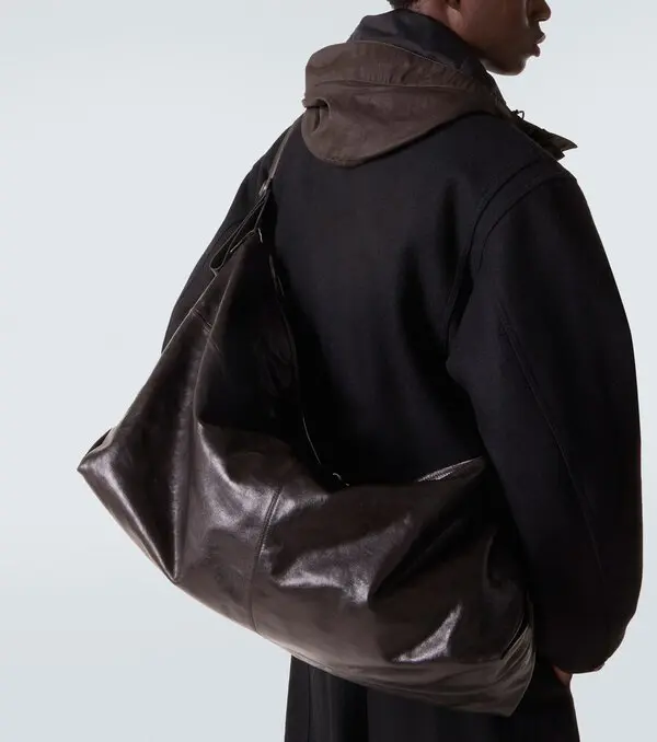 LEMAIRE Berlingot 72h Leather Duffle Bag
