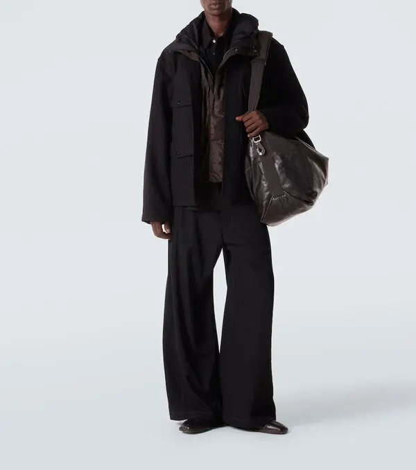 LEMAIRE Berlingot 72h Leather Duffle Bag