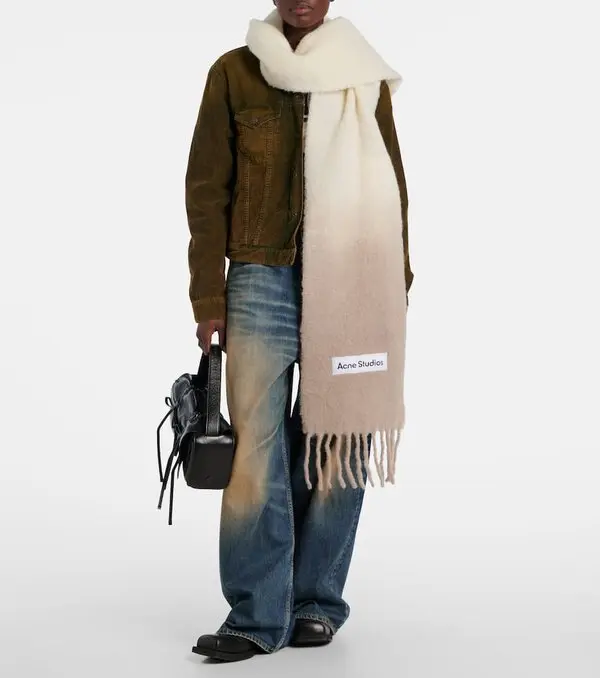 Acne Studios Vally Fringed Scarf