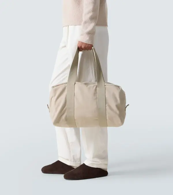 THE ROW Sisal Duffle Bag - Beige