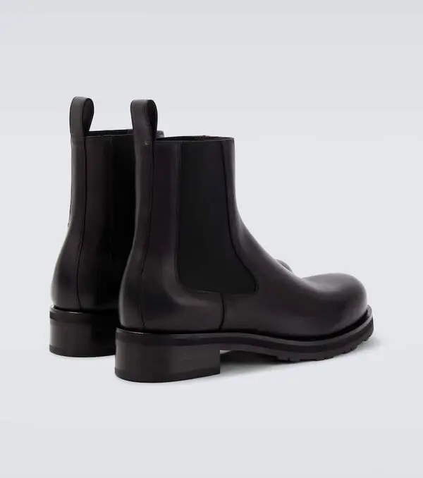 THE ROW Leather Chelsea Boots