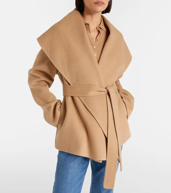 Gabriela Hearst Harris Cashmere Coat - Beige
