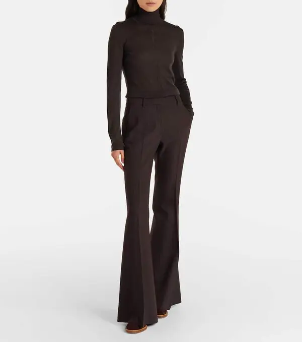 Gabriela Hearst Steinem Cashmere-blend Turtleneck Sweater