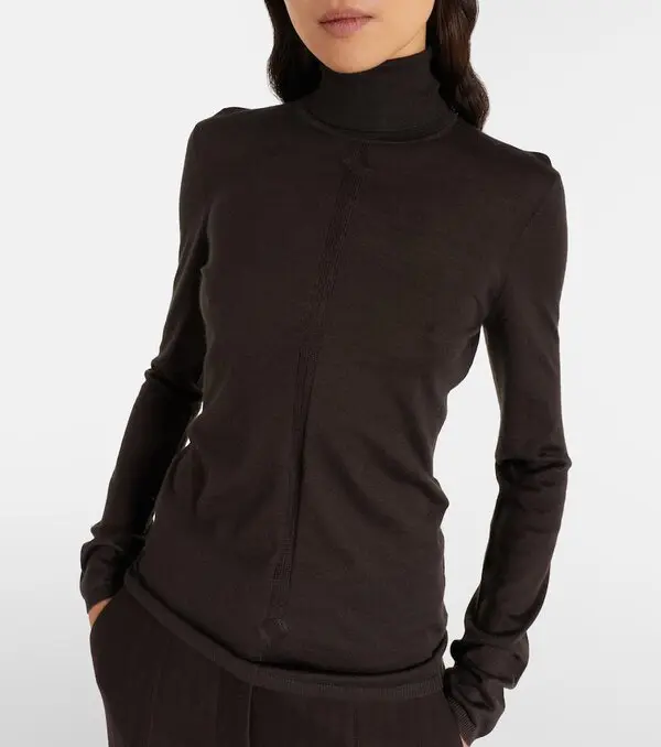 Gabriela Hearst Steinem Cashmere-blend Turtleneck Sweater