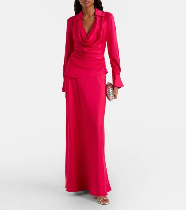 Simkhai Symone Satin Top