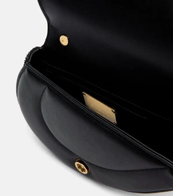BVLGARI Serpenti Cuore 1968 Embellished Suede Top-handle Bag - Black
