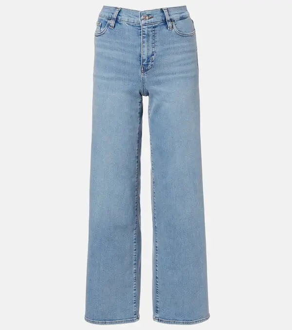 FRAME Le Slim Palazzo Wide-leg Jeans - Blue