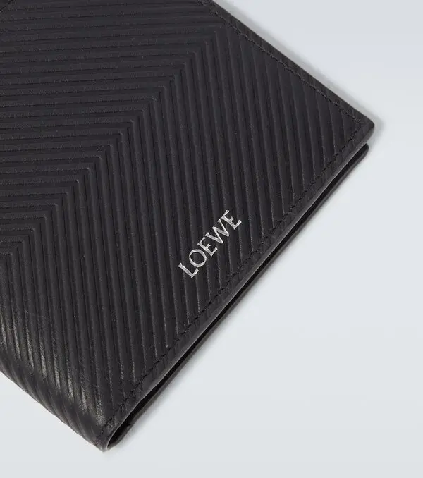 Loewe Logo Leather Bifold Wallet