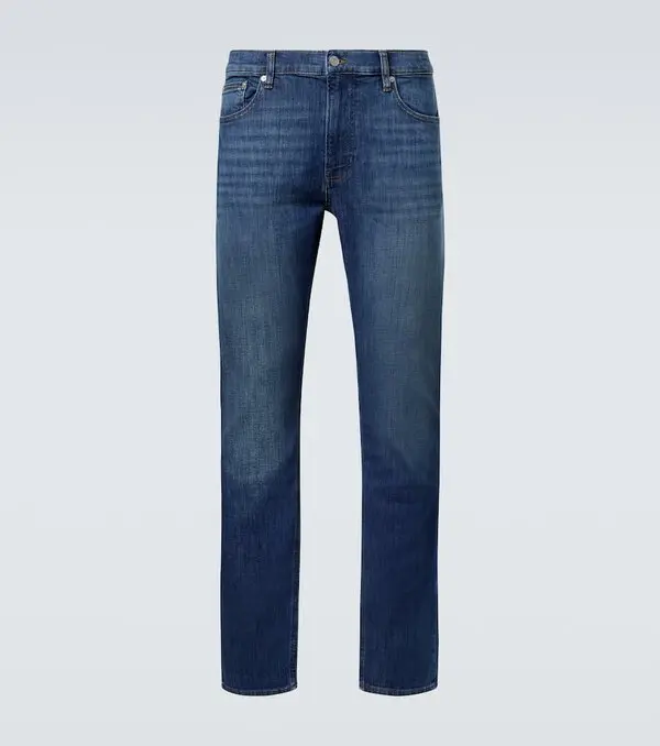 FRAME Modern Straight Leg Jeans - Blue