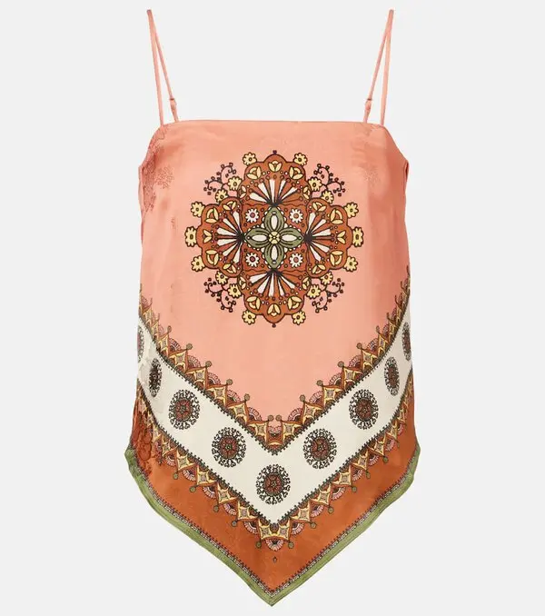 ALEMAIS Alémais Contina Jacquard Top