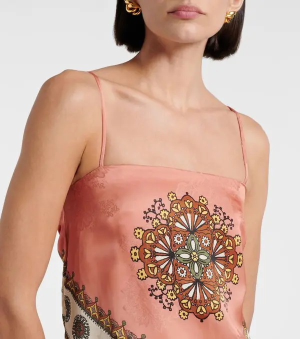 ALEMAIS Alémais Contina Jacquard Top