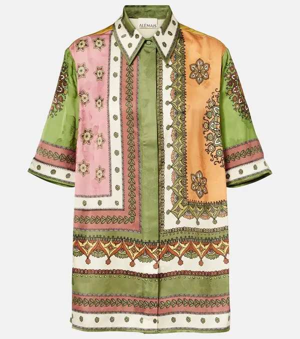ALEMAIS Alémais Contina Jacquard Shirt - Multicoloured