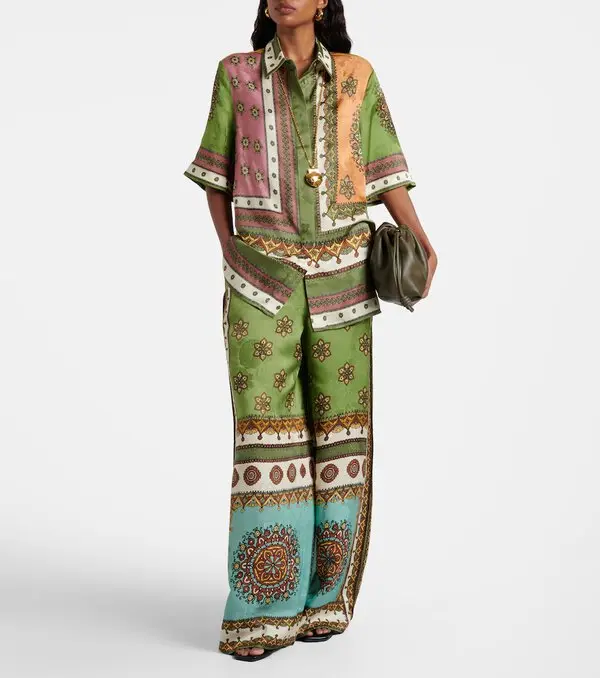 ALEMAIS Alémais Contina Jacquard Shirt - Multicoloured
