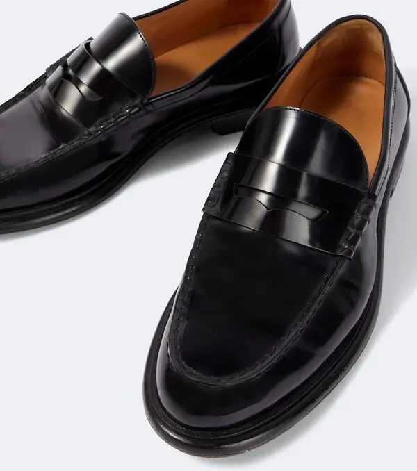 Givenchy Patent Leather Penny Loafers