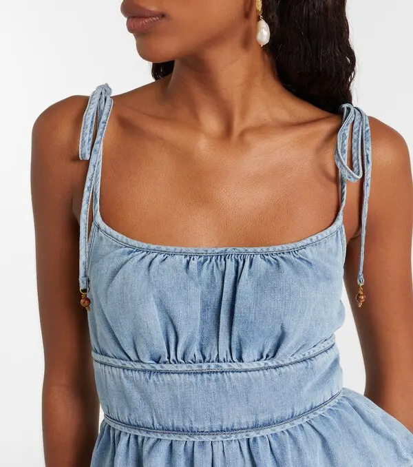 Zimmermann Wanderlust Denim Top