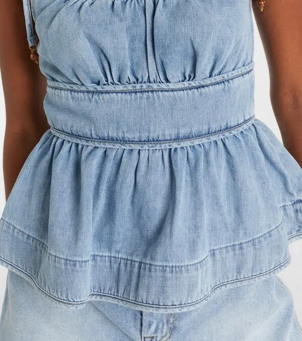 Zimmermann Wanderlust Denim Top