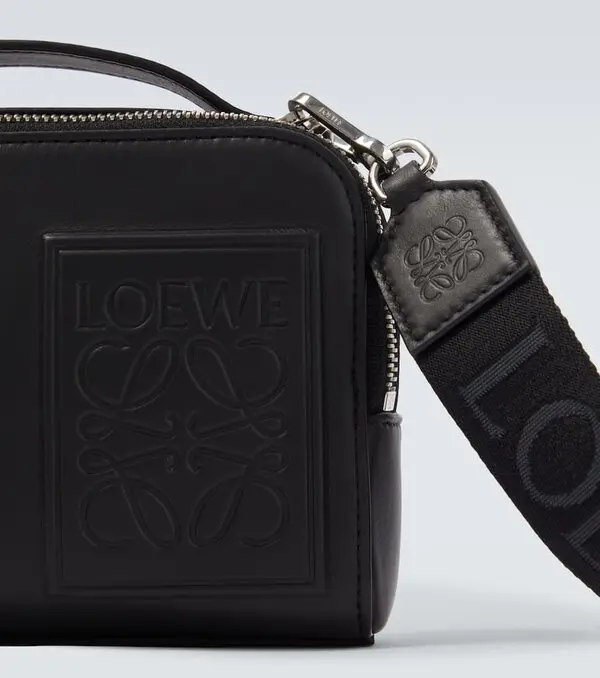 Loewe Anagram Mini Leather Crossbody Bag