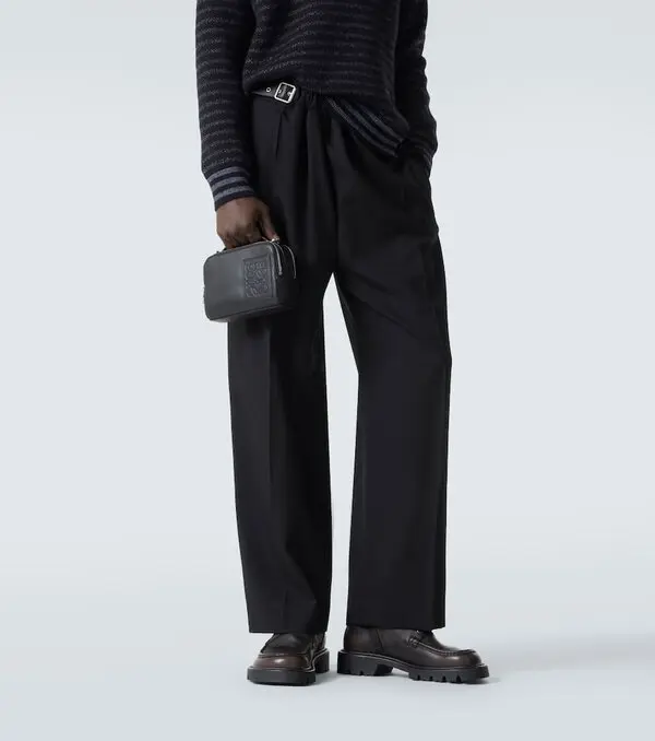 Loewe Anagram Mini Leather Crossbody Bag