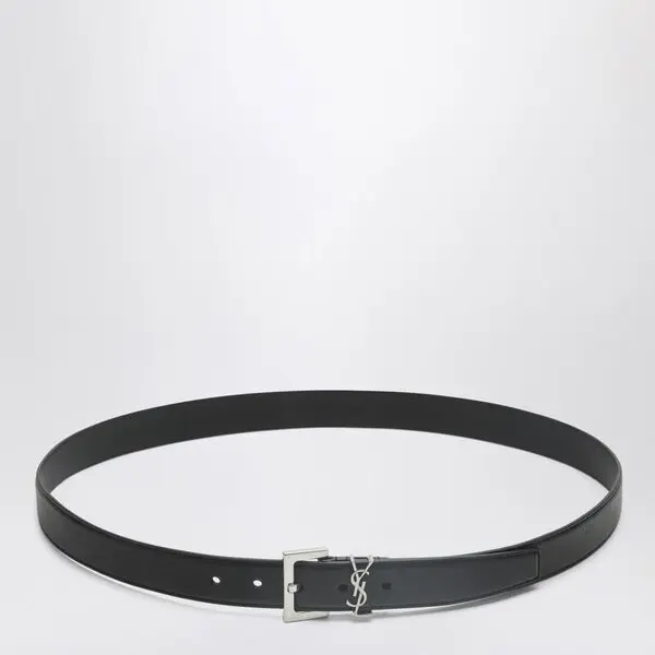 Saint Laurent Cassandre Belt - Black