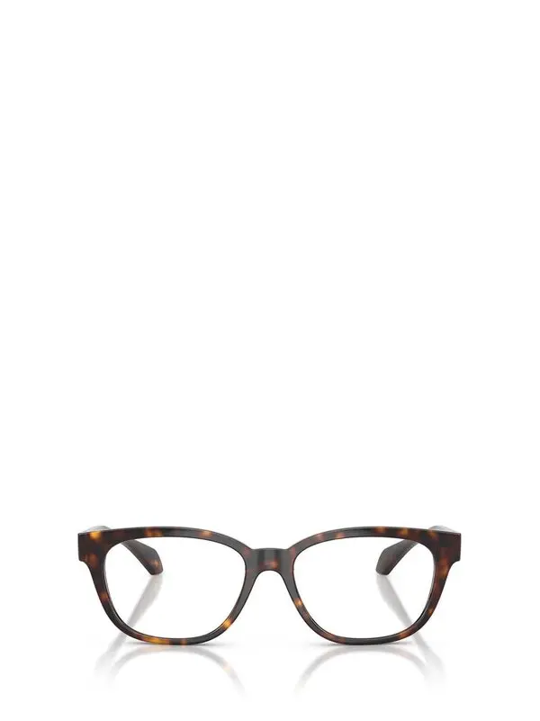 Versace Square Frame Eyeglasses - Brown
