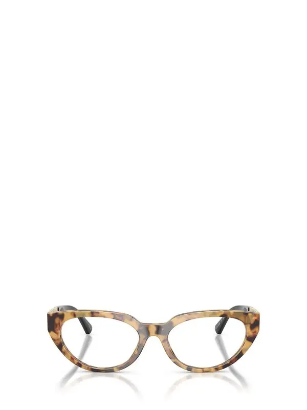 Versace Cat-eye Eyeglasses - Tortoise Brown