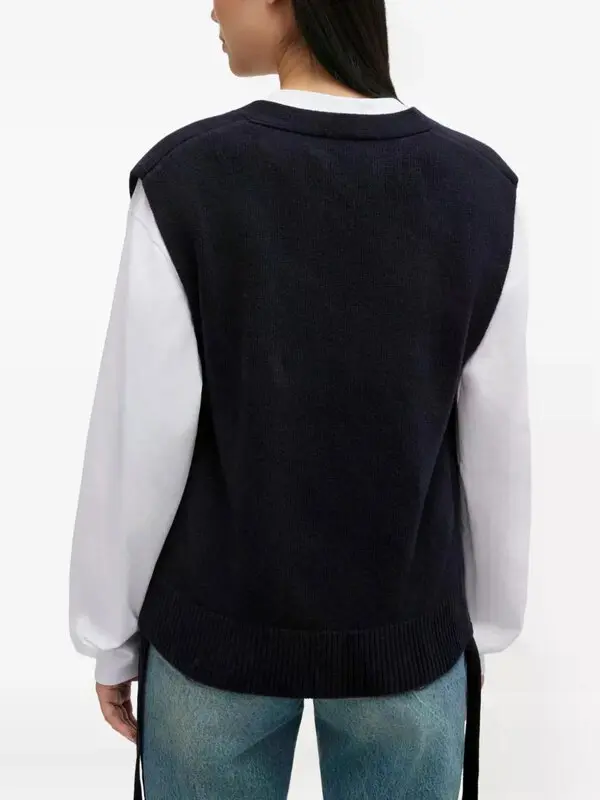 GANNI Classic Wool Vest