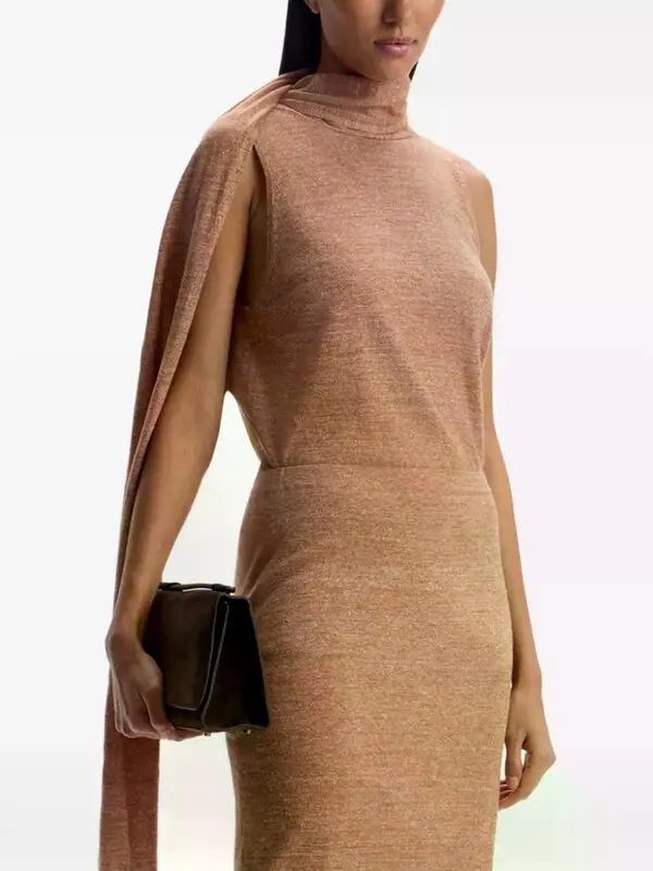 12 STOREEZ Scarf Detail Sleeveless Sweater