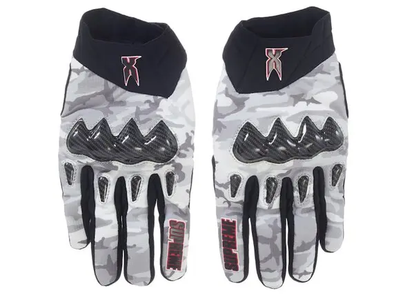 Supreme Fox Racing Dmx Bomber Gloves - Snow Camo