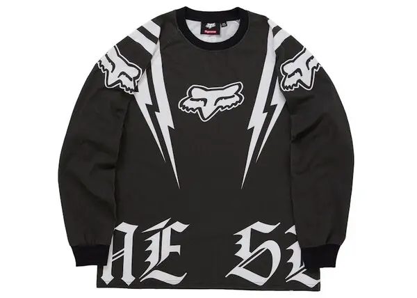 Supreme Fox Racing Long Sleeve Top - Black