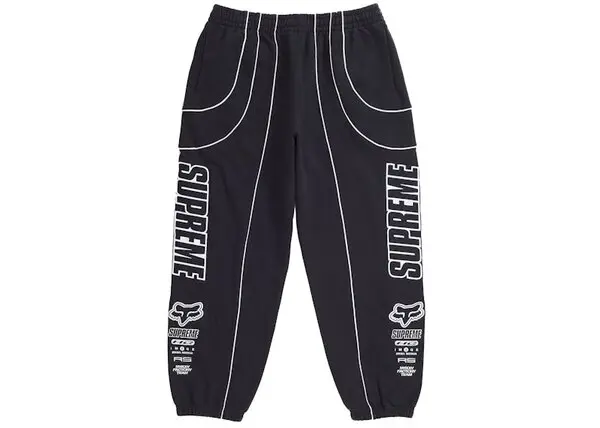 Supreme Fox Racing Sweatpant - Black