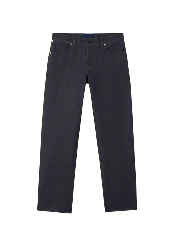Stone Island Raw Denim Straight Trousers