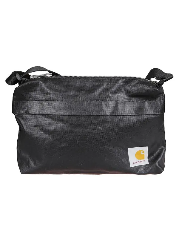 Carhartt Work In Progress Crossbody Bag With Logo - Black