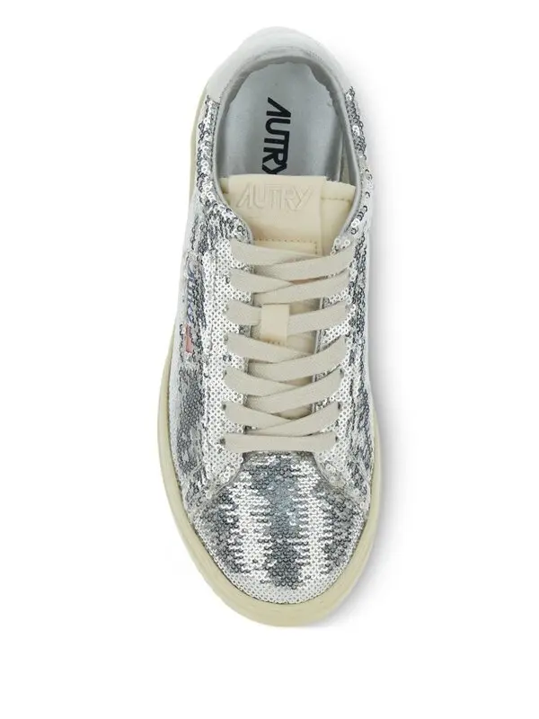 AUTRY Flash Sneakers - Silver