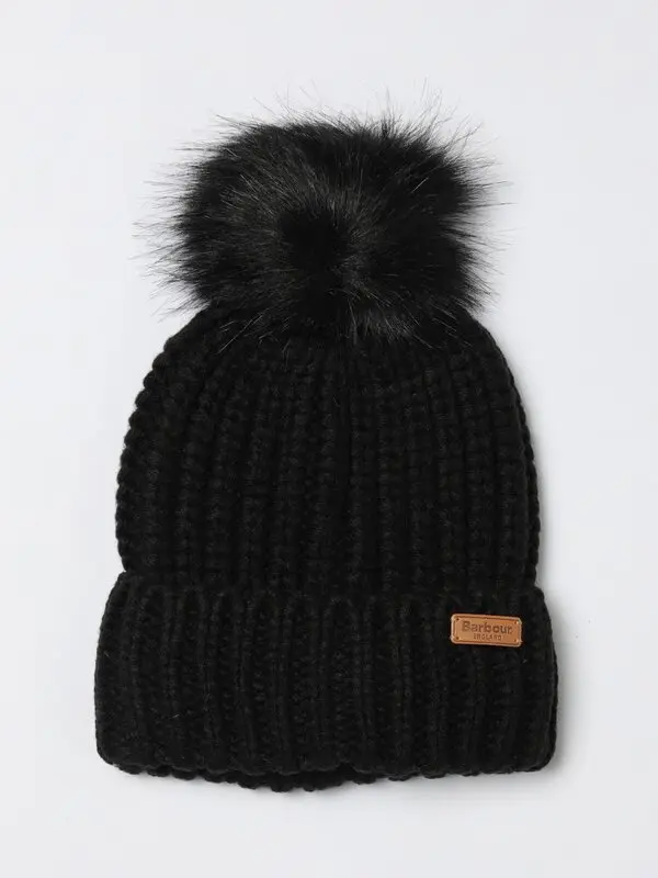 Barbour Ribbed Beanie - Black