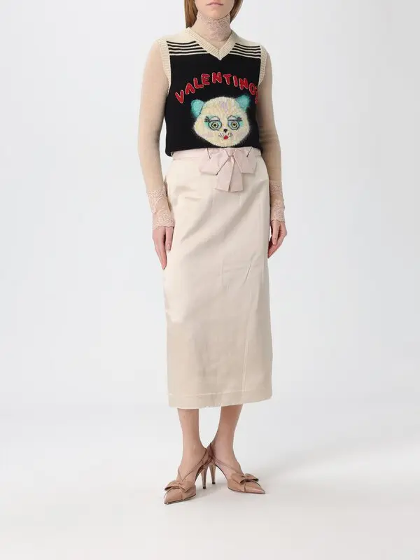 Valentino Garavani Skirt With Bow Detail