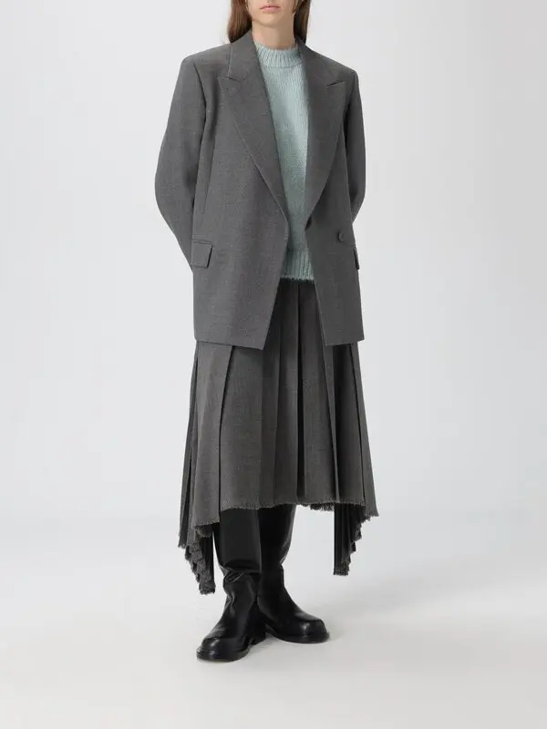 JIL SANDER Ribbed Knit Pullover - Blue