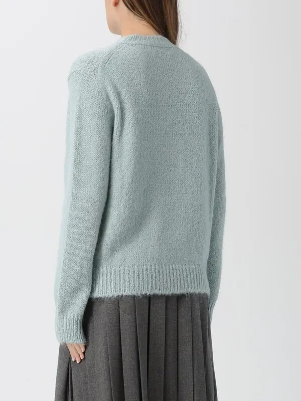 JIL SANDER Ribbed Knit Pullover - Blue