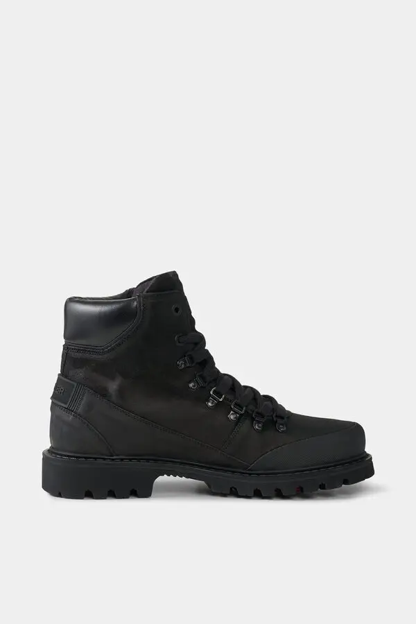Bogner Mid Boots Helsinki With Spikes - Black