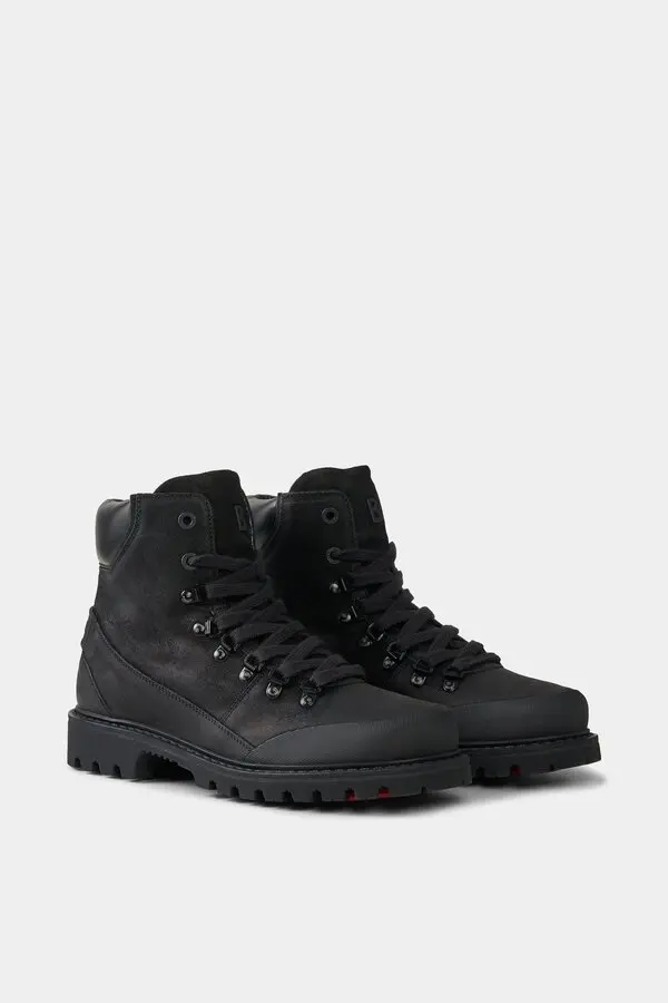 Bogner Mid Boots Helsinki With Spikes - Black