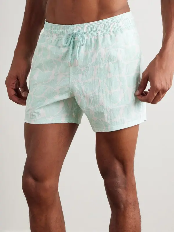 Vilebrequin Moorise Printed Swim Shorts - Blue